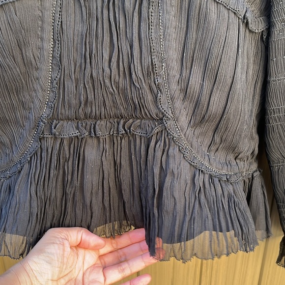 Elie Tahari | Jackets & Coats | Elie Tahari Silk Chiffon Jacket ...